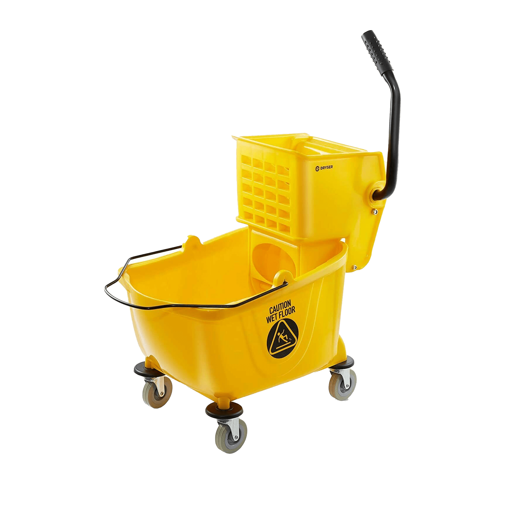 Mop Bucket with Wringer - Abraham Distributors Ltd