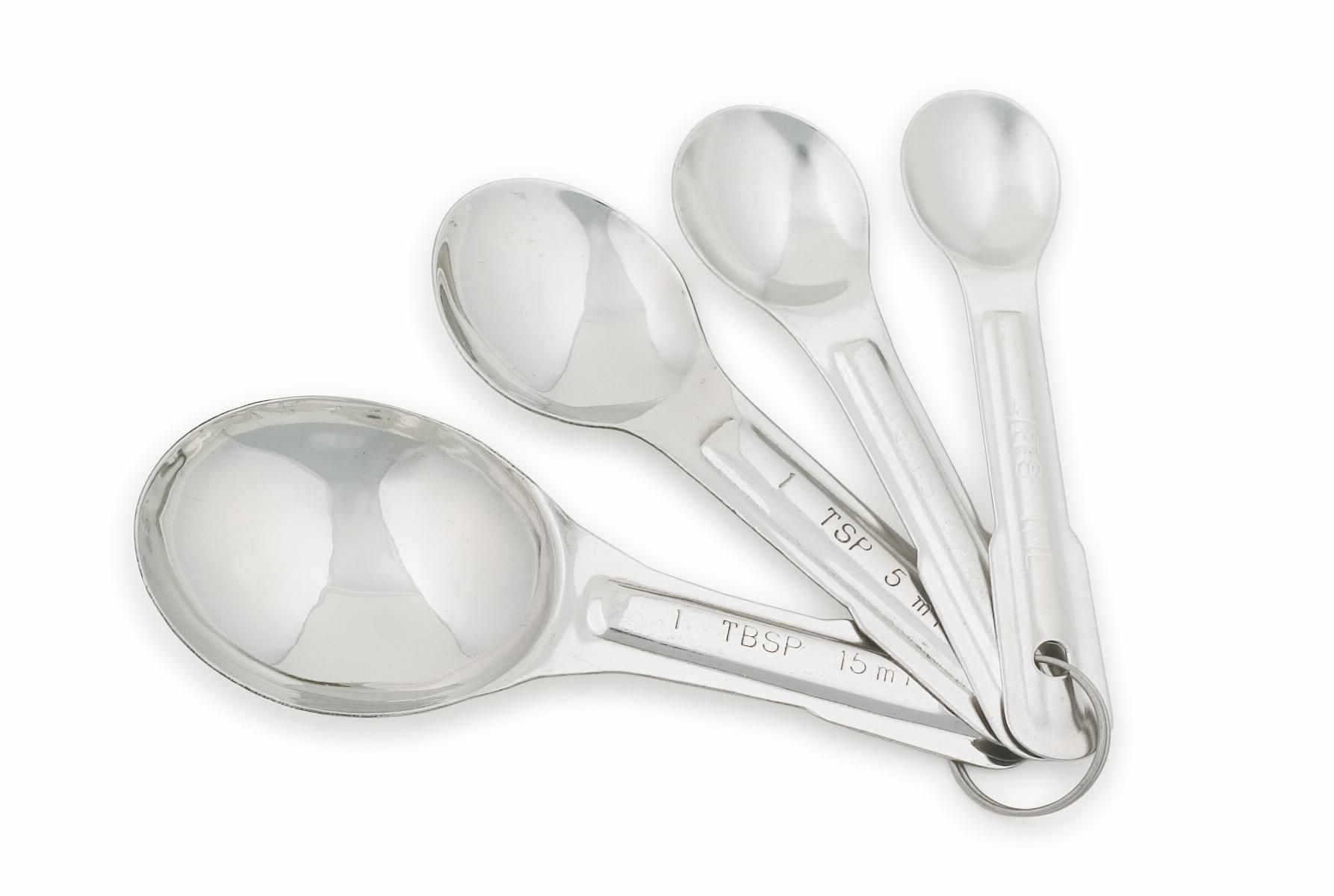 Stainless Steel Measuring Spoon Set - Abraham Distributors Ltd