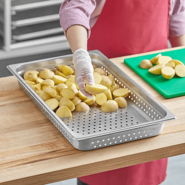 Perforated Stainless Steel Steam Table Pans - Abraham Distributors Ltd
